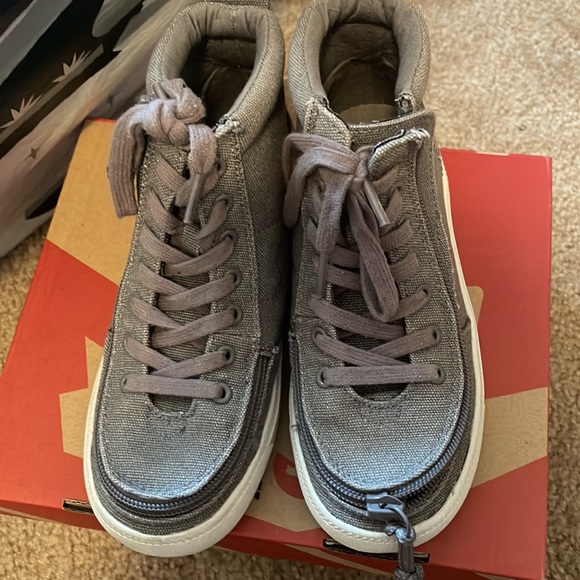 Shoes | Billy High Top Zipper Shoes Barely Worn Adaptable Orthotics ...